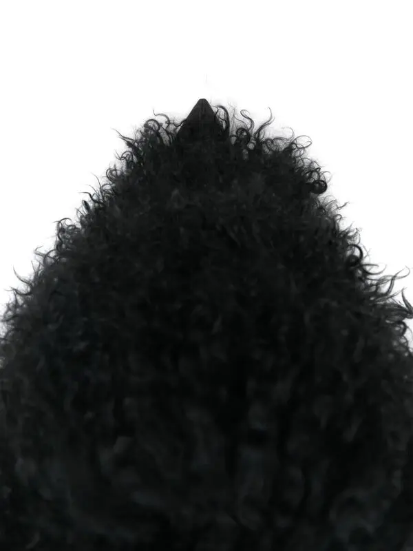 Paris Texas 105mm Furry Stiletto Boots