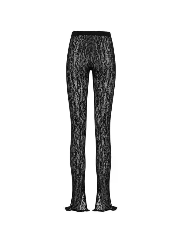 ALMAZ Lace Side-slit Trousers