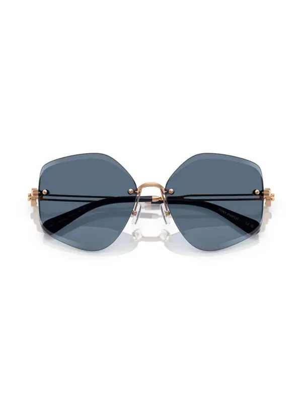 Tory Burch Geometric-frame Sunglasses