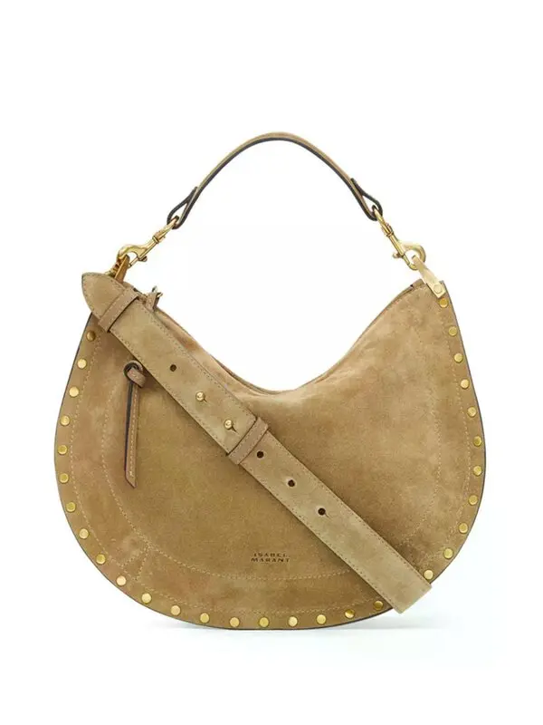 Isabel Marant Étoile Oskan Studded Cross Body Bag - Brown
