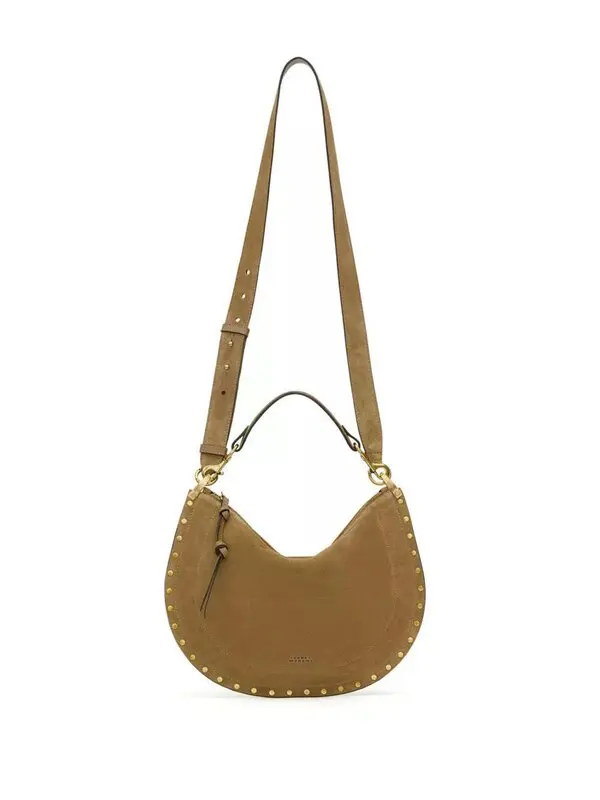 Isabel Marant Étoile Oskan Studded Cross Body Bag - Brown