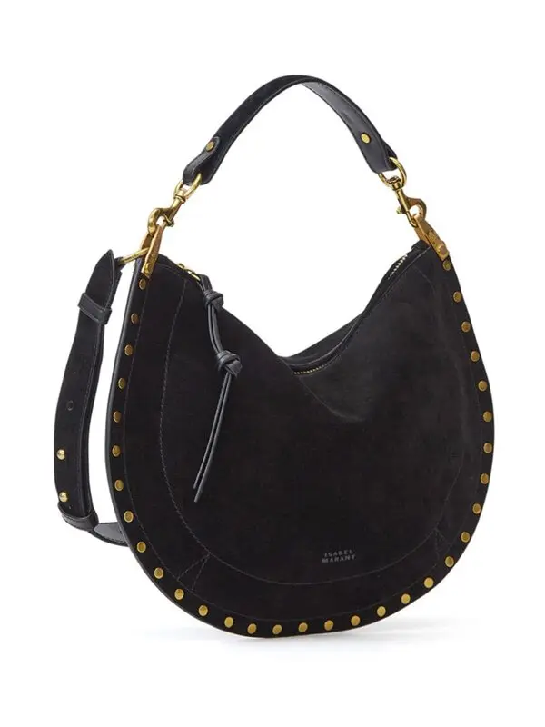 Isabel Marant Étoile Oskan Soft Zipped Crossbody Bag - Black