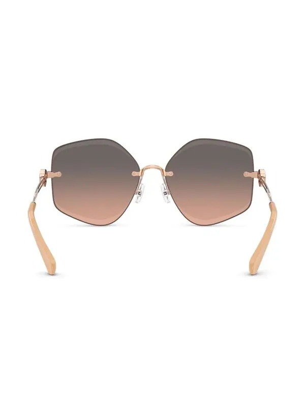 Tory Burch Geometric-frame Sunglasses