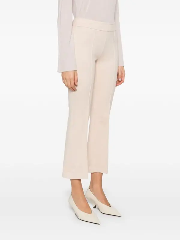 BLANCA VITA Flared Trousers - Neutrals