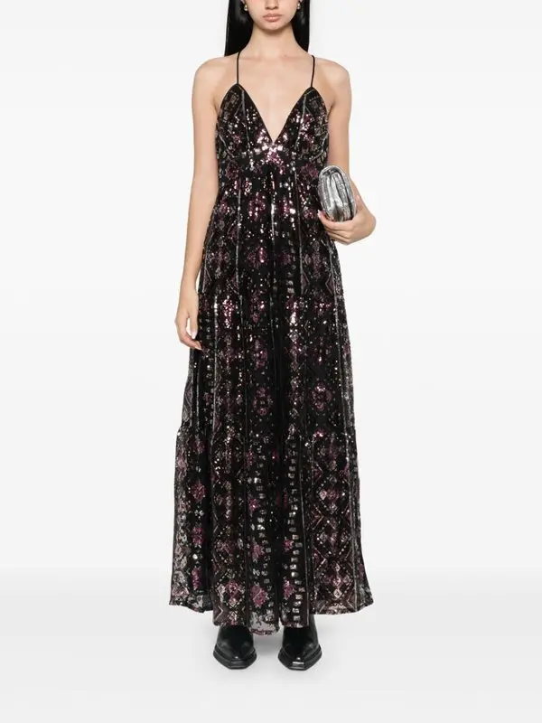 penelope glitter formal high low dress Penelope Dress – Retrofete main image 1