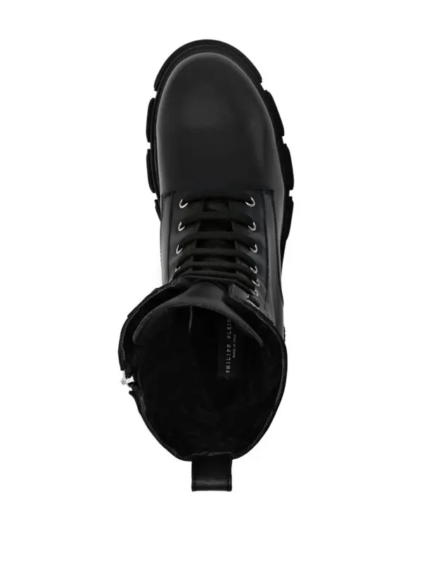 Philipp Plein Leather Boots