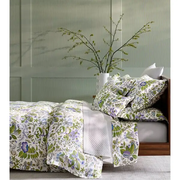 MATOUK Pomegranate Linen Duvet Cover, Full Queen Exclusive