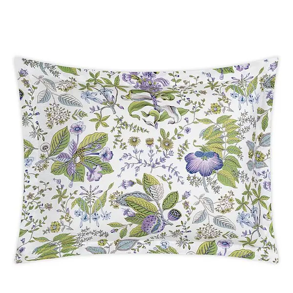 MATOUK Pomegranate Linen King Sham Exclusive - Lilac
