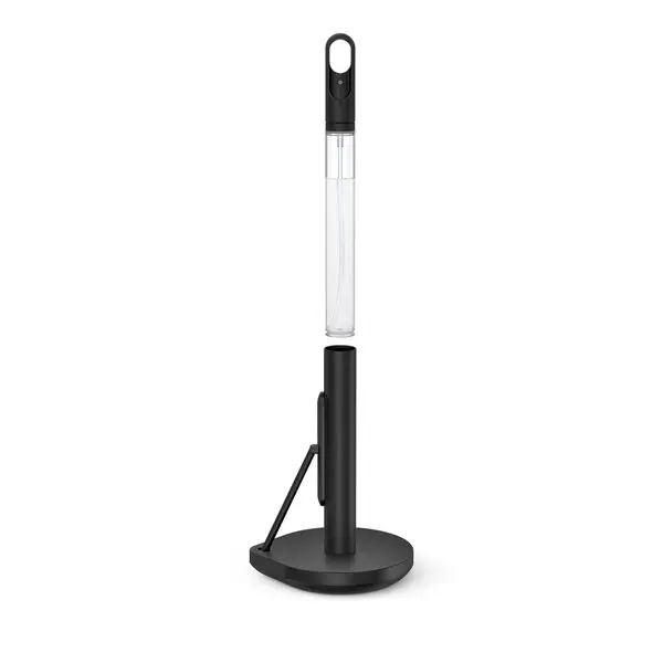 SIMPLEHUMAN Kitchen Paper Towel Holder With Spray Pump - Matte Black