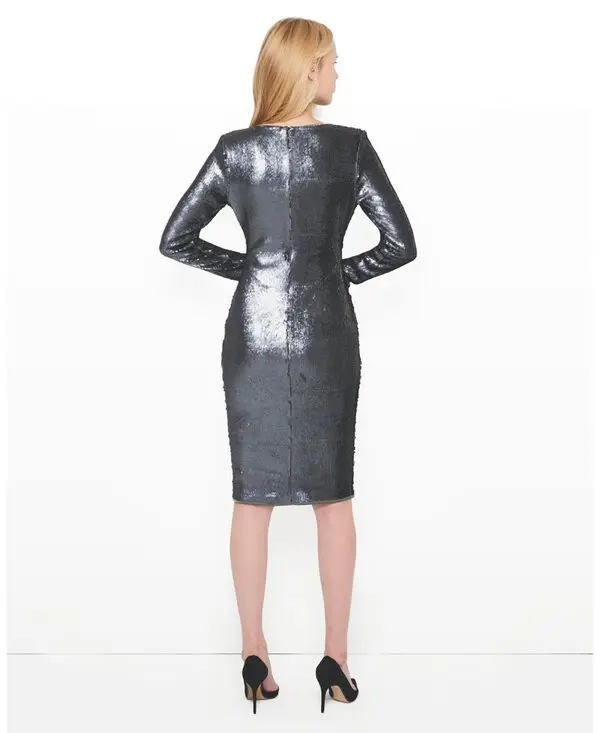 AS by DF Women's Lullaby Sequin Dress - Gunmetal Sequin - Size XS