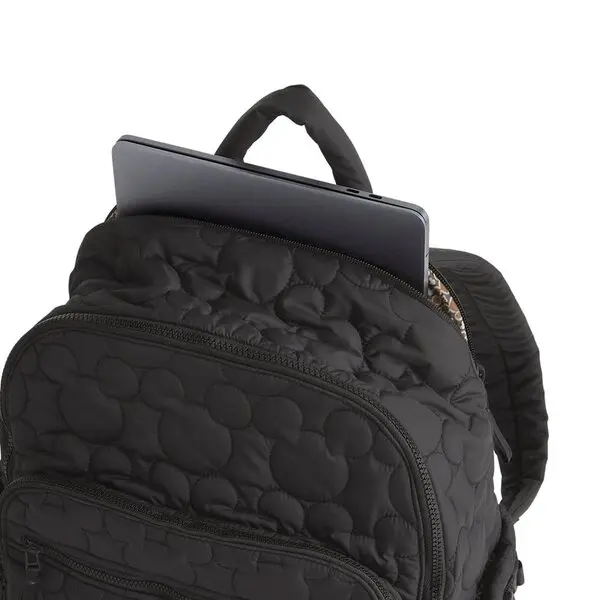 VERA BRADLEY Disney Bancroft Quilted Backpack - Black