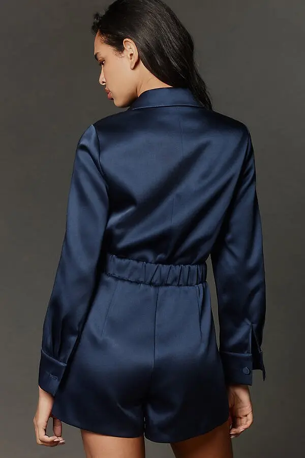 MARE MARE V-neck Blazer Romper Jacket