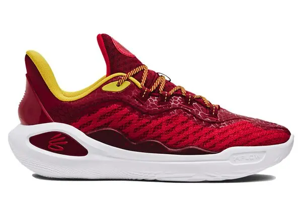 Under Armour Curry Bruce Lee Fire Sneakers - Red/cardinal