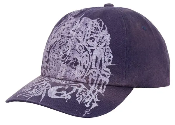Supreme Liberty 6-panel Cap - Navy Blue