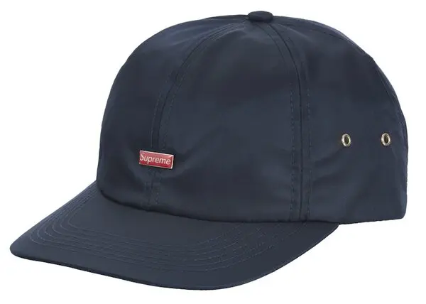 Supreme Enamel Small Box 6-panel Cap - Navy Blue