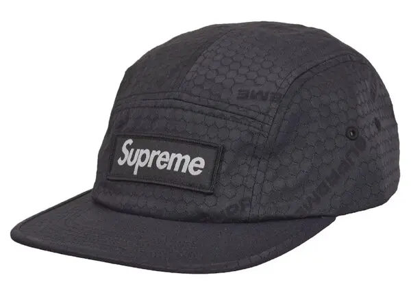 Supreme Cordura Ripstop Camp Cap - Black