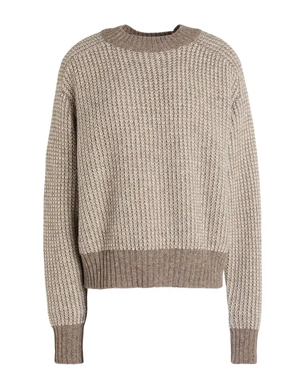 Max & Co. Vosci Sweater Light Brown Size Wool, Polyamide