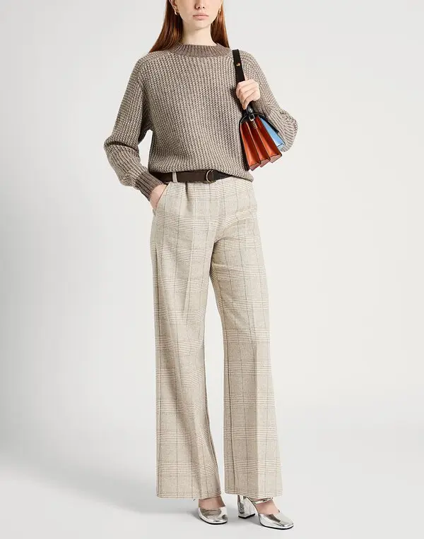 Max & Co. Vosci Sweater Light Brown Size Wool, Polyamide