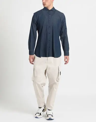 PETER HADLEY SPORT Denim Shirt Size Cotton