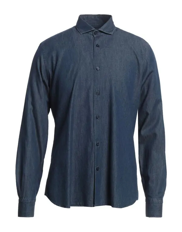 PETER HADLEY SPORT Denim Shirt Size Cotton