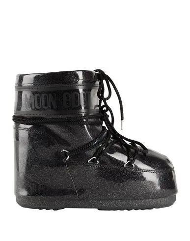 Moon Boot Mb Icon Low Glitter Ankle Boots - Black