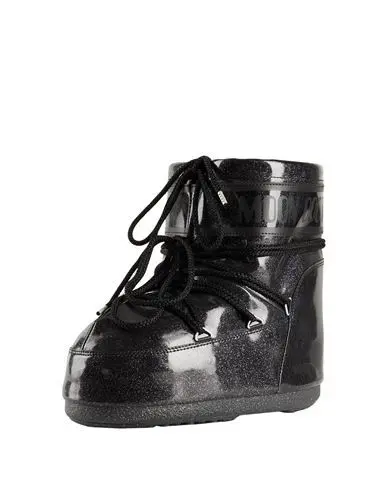 Moon Boot Mb Icon Low Glitter Ankle Boots - Black