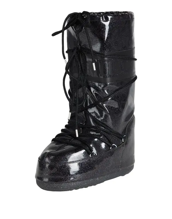 Moon Boot Mb Icon Glitter Boot Size Polyurethane, Polyester, Pvc Polyvinyl Chloride, Polyethylene