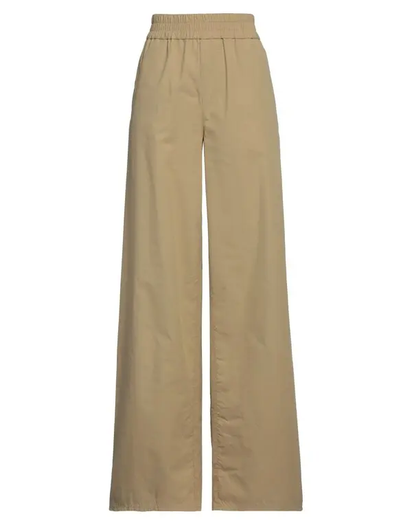Dsquared2 Cotton And Polyamide High Waisted Wide Leg Pants