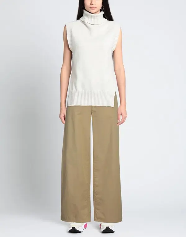 Dsquared2 Cotton And Polyamide High Waisted Wide Leg Pants