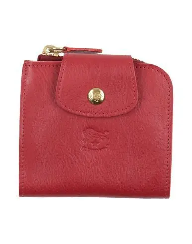 Il Bisonte Wallet Brick Leather - Red