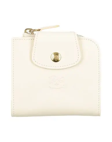 Il Bisonte Wallet Brick Leather - White