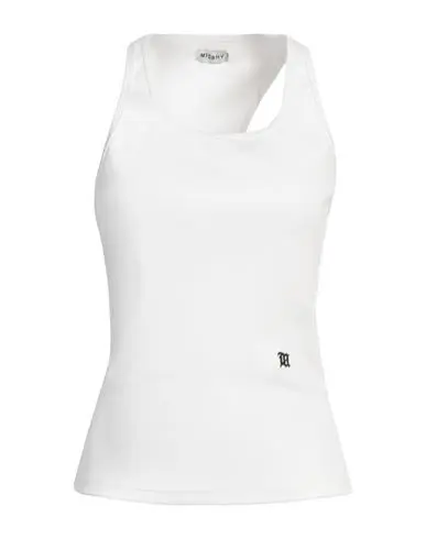MISBHV Ribbed Jersey Tank Top - White
