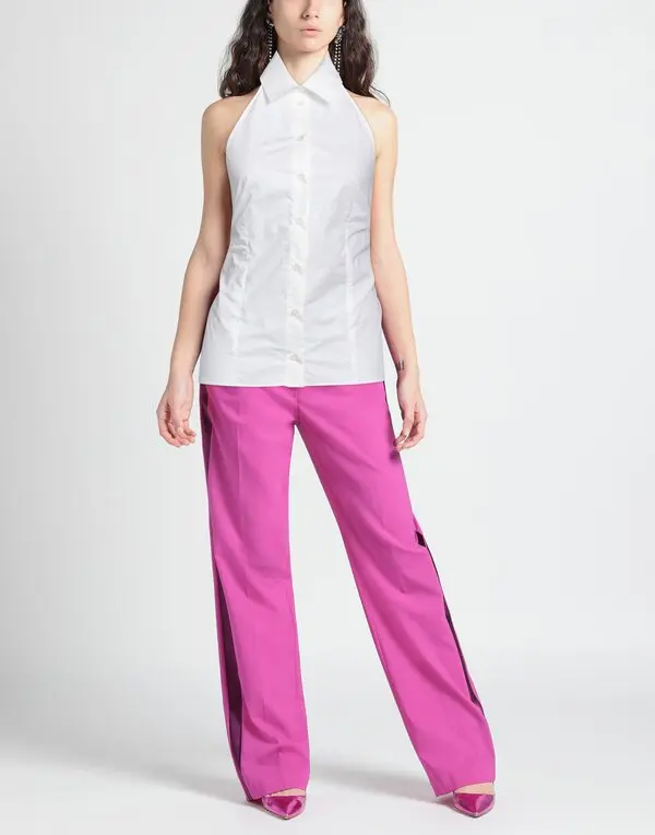 MSGM Cotton Poplin Shirt - White