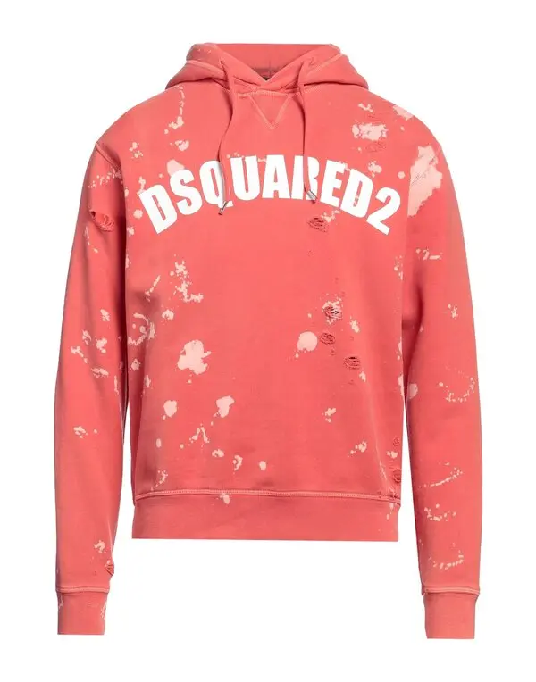 Dsquared2 Cotton-blend Sweatshirt - Salmon Pink