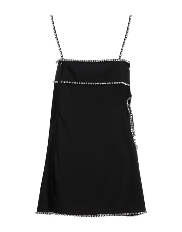 Dsquared2 Mini Dress With Appliqués, Crystals, And Lace Trims