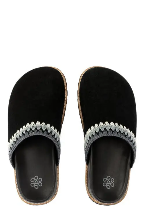 THE SAK Bolinas Lug Sole Clogs - Black Seminyak