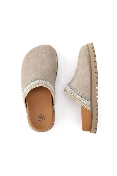 THE SAK Bolinas Lug Sole Clogs - Sand Seminyak