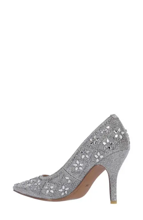 J. Reneé Barlow Pointed Toe Pump - Pewter