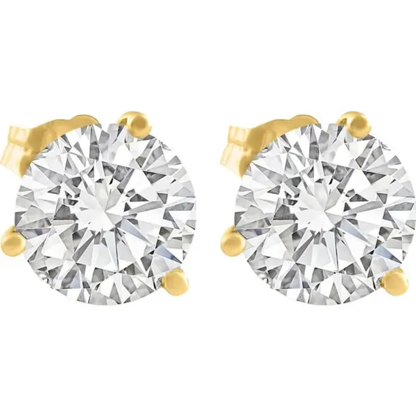 BLISS DIAMOND 14k Gold 6.00ct Lab Grown Diamond Stud Earrings - 14k Yellow Gold