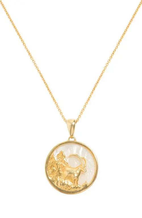 FREYA ROSE Zodiac Necklace - Capricorn