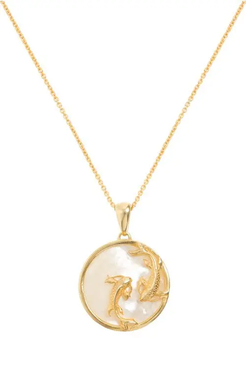 FREYA ROSE Zodiac Necklace - Pisces