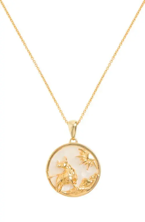 FREYA ROSE Zodiac Necklace - Taurus