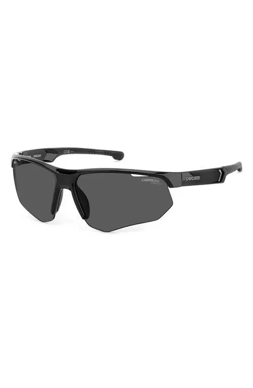 Carrera Eyewear X Ducati Rectangle Sunglasses - Black/ Grey