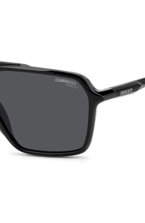 Carrera Eyewear X Ducati Rectangle Sunglasses - Black/ Grey