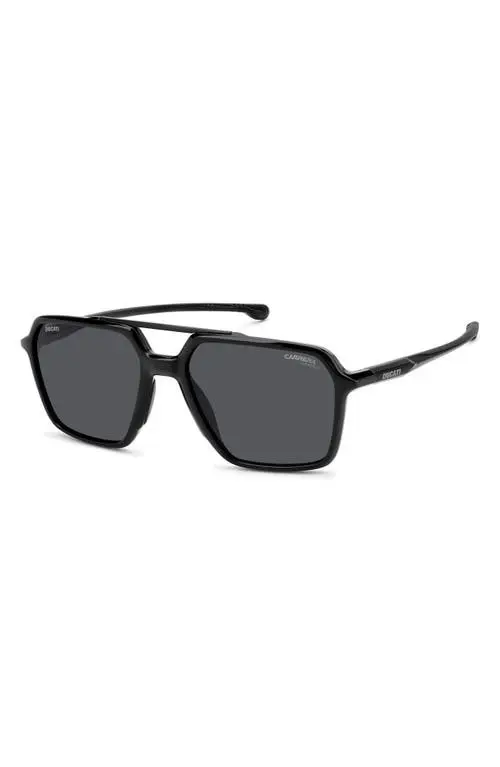 Carrera Eyewear X Ducati Rectangle Sunglasses - Black/ Grey