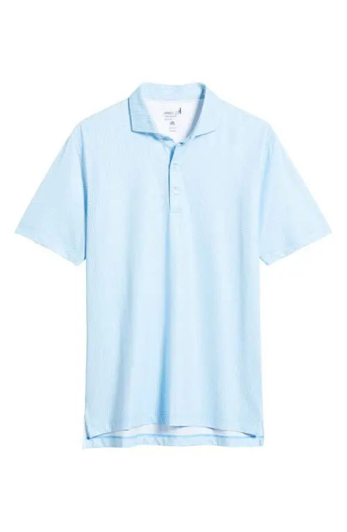 Johnnie-o Island Times Geo Print Performance Polo