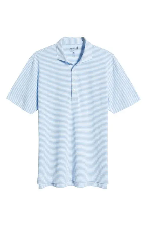 Johnnie-o Stetsons Stripe Performance Polo - Maliblu
