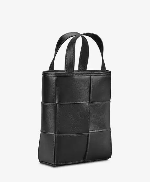 Gigi New York Chloe Mini Shopper - Black