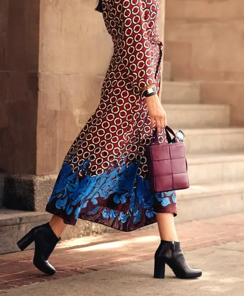 Gigi New York Chloe Mini Shopper - Bordeaux