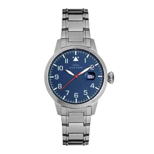 ELEVON Stealth Bracelet Watch With Date - Blue